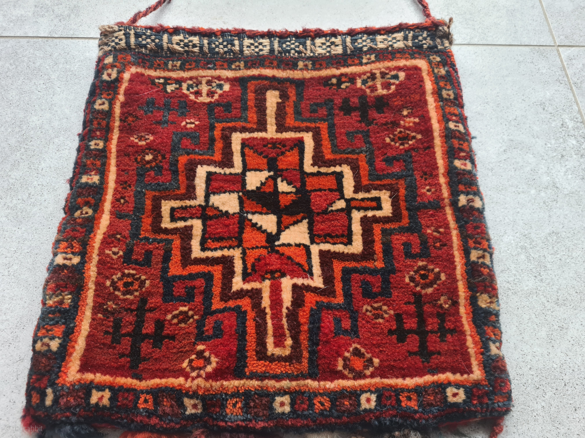 Beautiful antique chanteh bag from the Ghashghai nomads in the south of ...