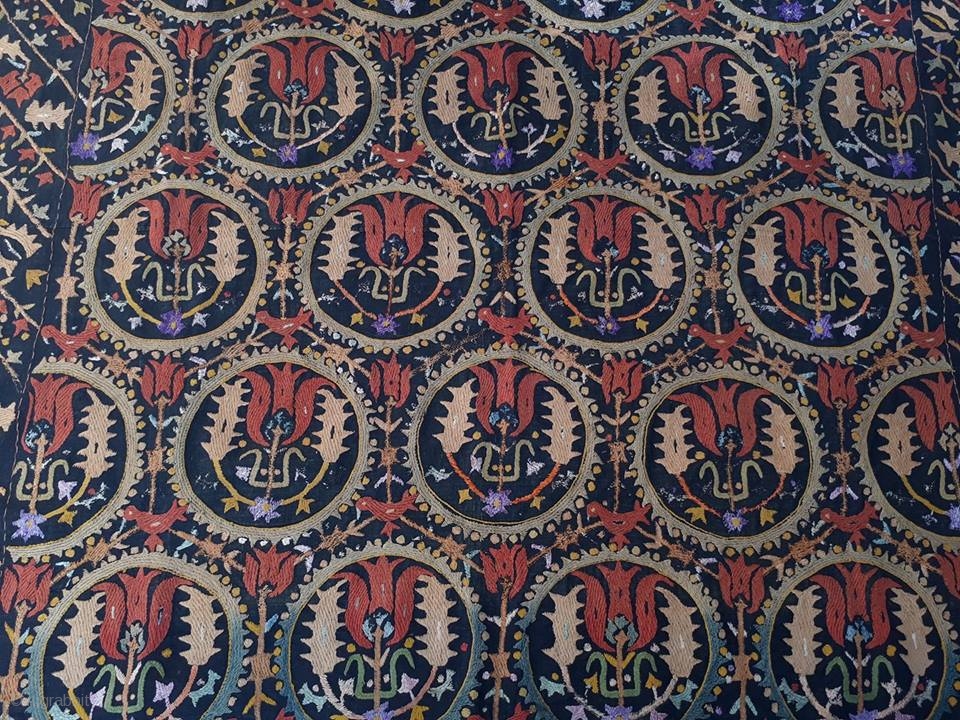 An Armenian, Cilician Marash Antependium needlework - second half 19th ...