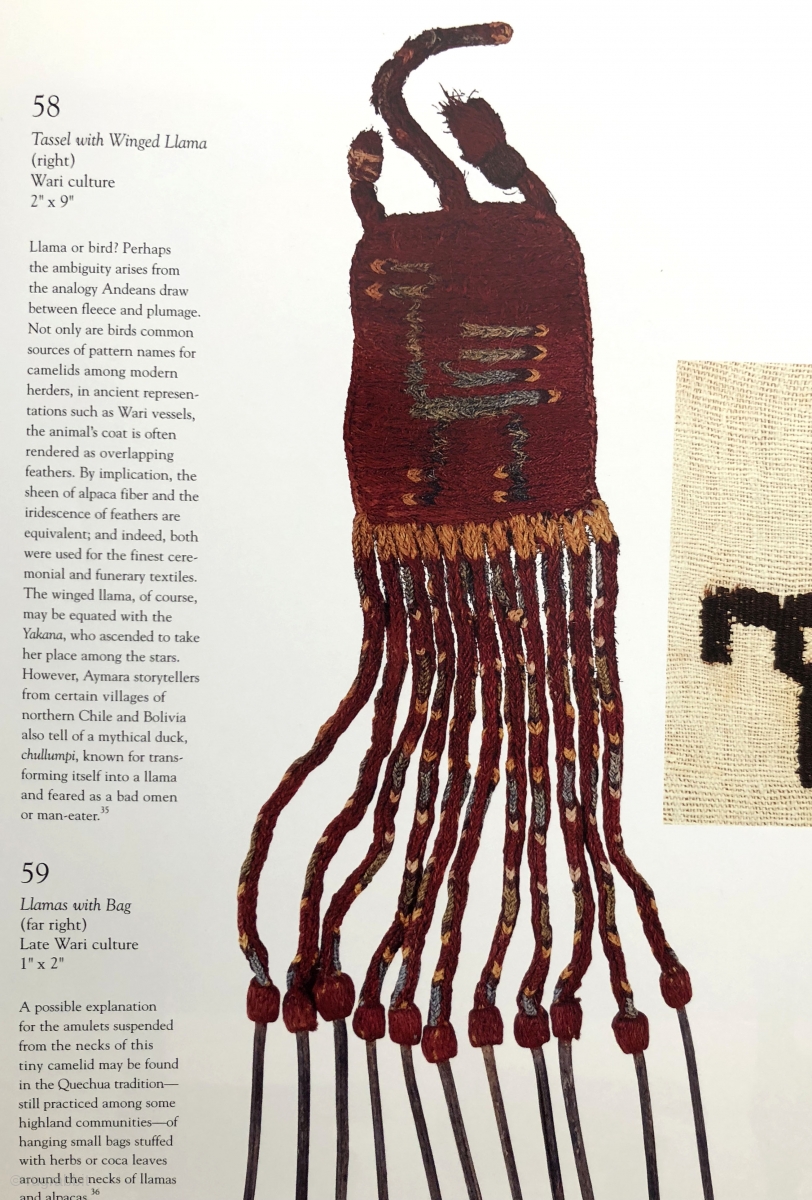 Super cool little Pre-Columbian textile. This rare, graphic piece was ...