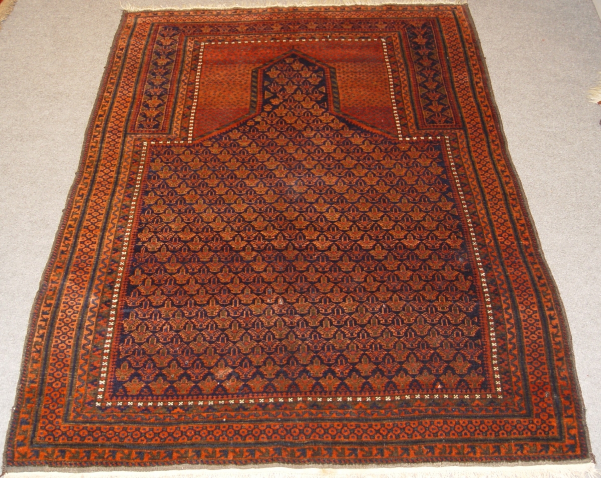 BALUCH PRAYER RUG 160 X 110 | rugrabbit.com