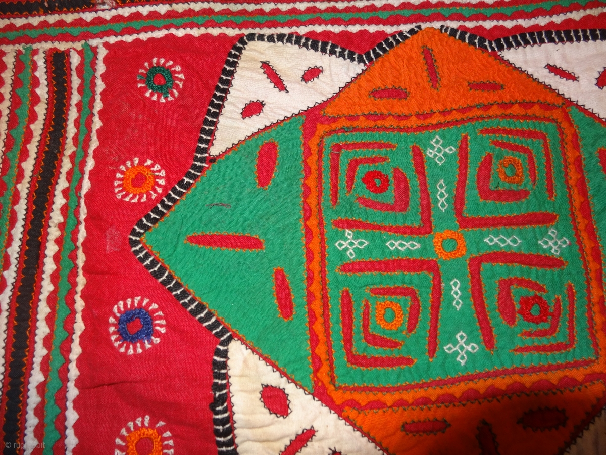 ralli quilt applique patchwork from sindh region of india and pakistan ...