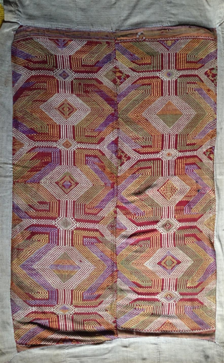 superb lao silk blanket from nothern lao with good age comparing with ...