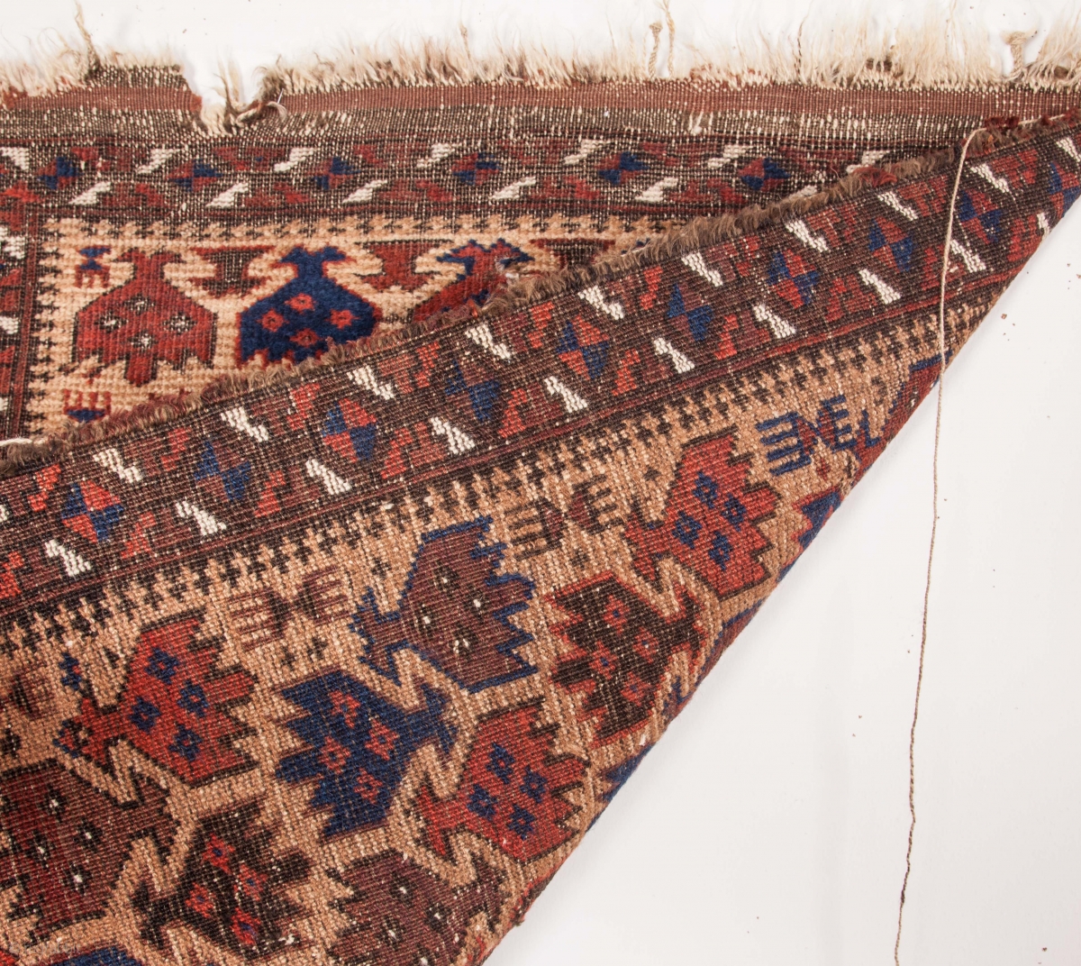 Seljuk Double Headed Eagle by the Baluch 74 x 143 cm / 2'5'' X 4'8 ...