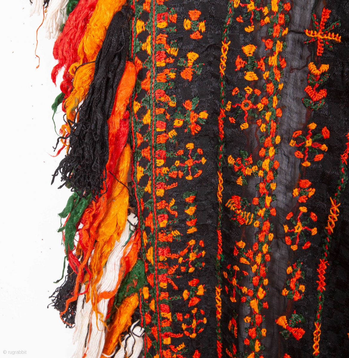 Siwa Wedding Shawl from Egypt 79 x 128 cm / 31 x 50 inches | rugrabbit.com